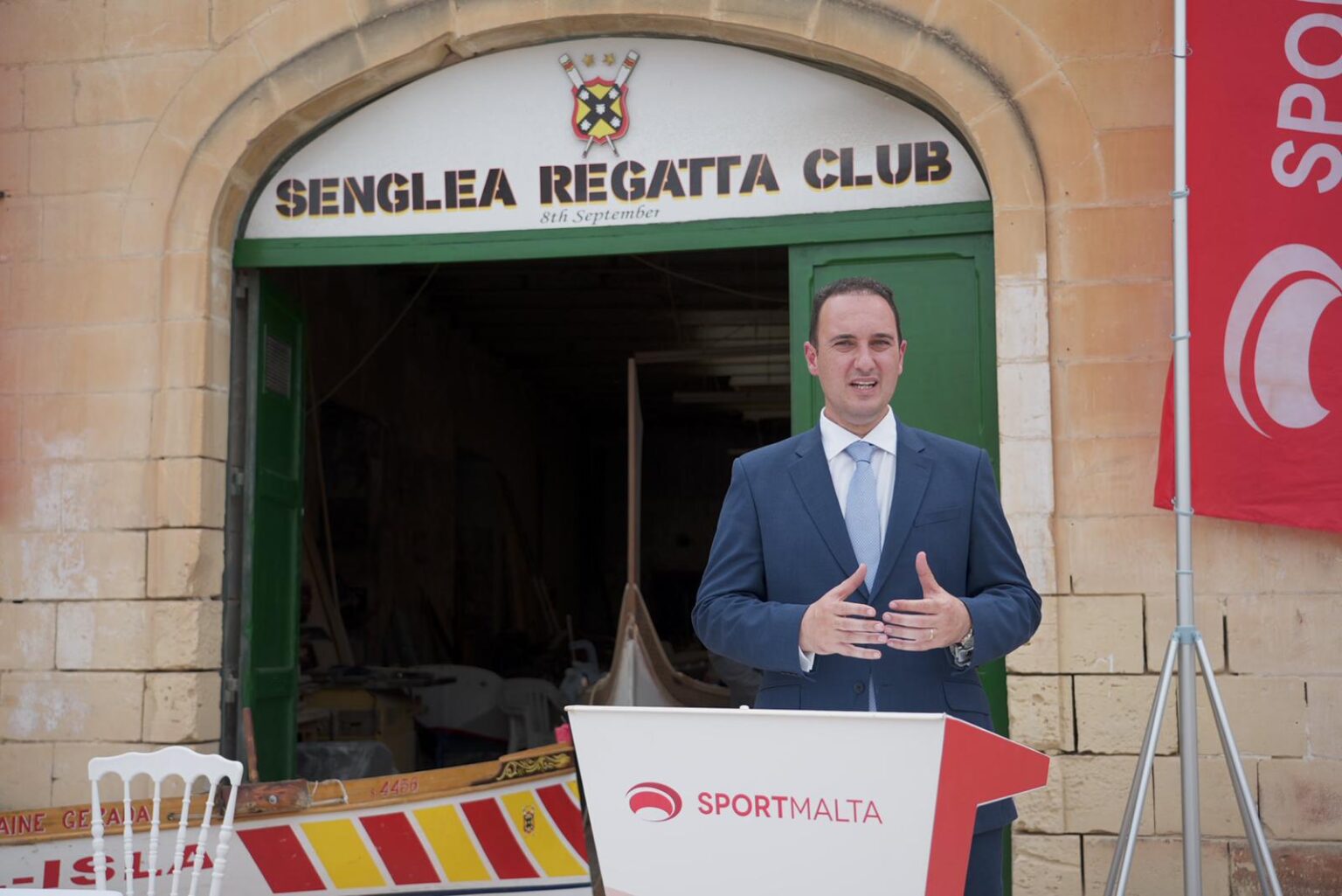 The government hands over store number 3 in Senglea to Senglea Regatta ...